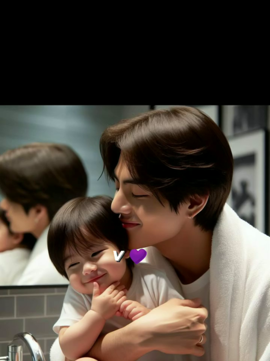 7 AI Images Of BTS Members Being Loving Fathers With Their Future ...