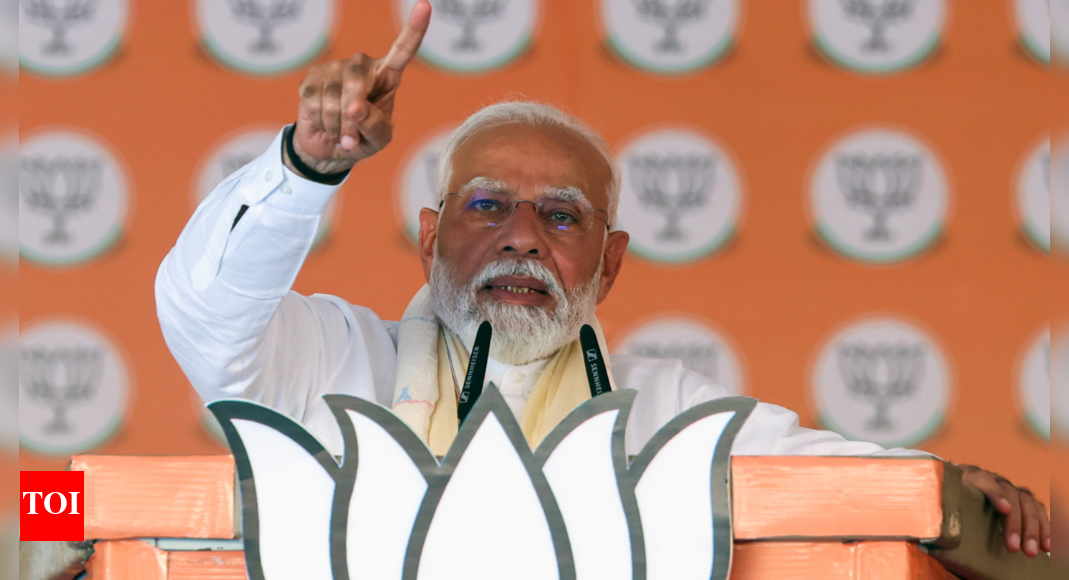 Getting excellent feedback, clear people across India voting for NDA, says PM Modi | India News ...