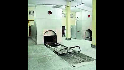 Electric Cremation System: Gulala Ghat Electric Cremation System Breaks ...