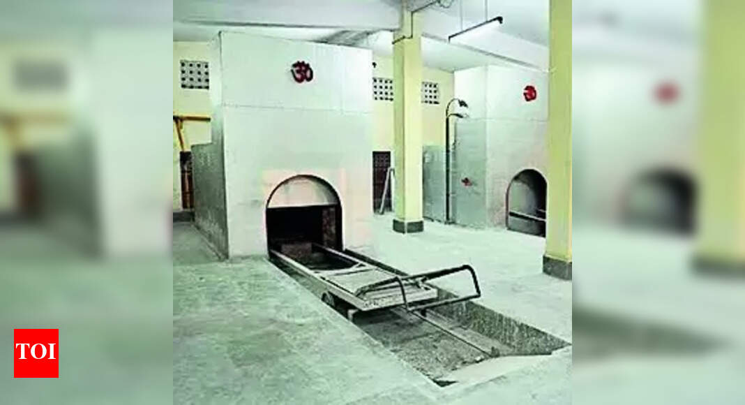 Electric Cremation System: Gulala Ghat Electric Cremation System Breaks ...