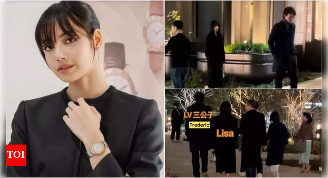 BLACKPINK's Lisa spotted on a romantic stroll in Japan with rumored ...