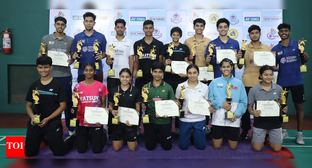 Badminton Tournament: Nicholas-tushar Pair Triumphs | Bengaluru News ...