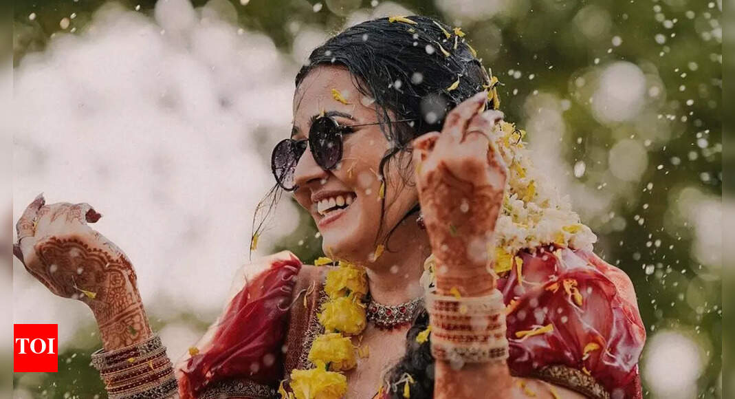 'Dada' actress Aparna Das radiates joy at Haldi ceremony as she ties ...