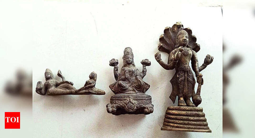 Archaeology: Doc Digs Plot For Borewell, Finds ‘400-yr-old’ Idols ...