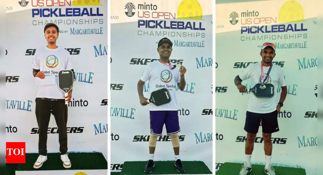 Indian Pickleball contingent achieve a 10 medal haul at the prestigious ...