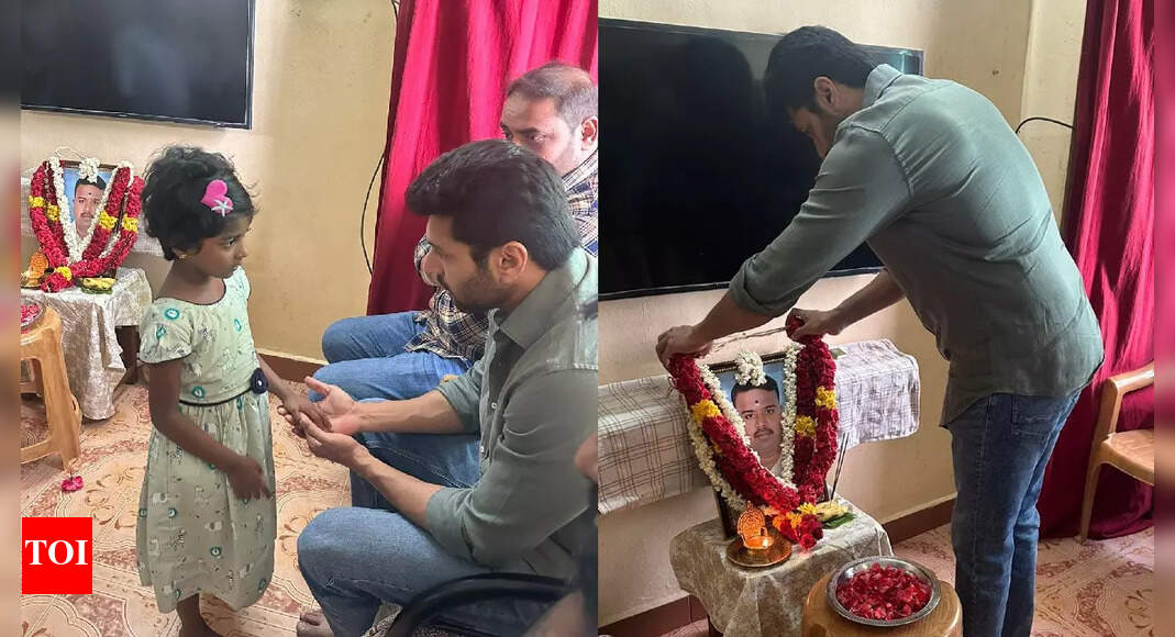 Jayam Ravi visits the house of his deceased fan to pay final respect ...