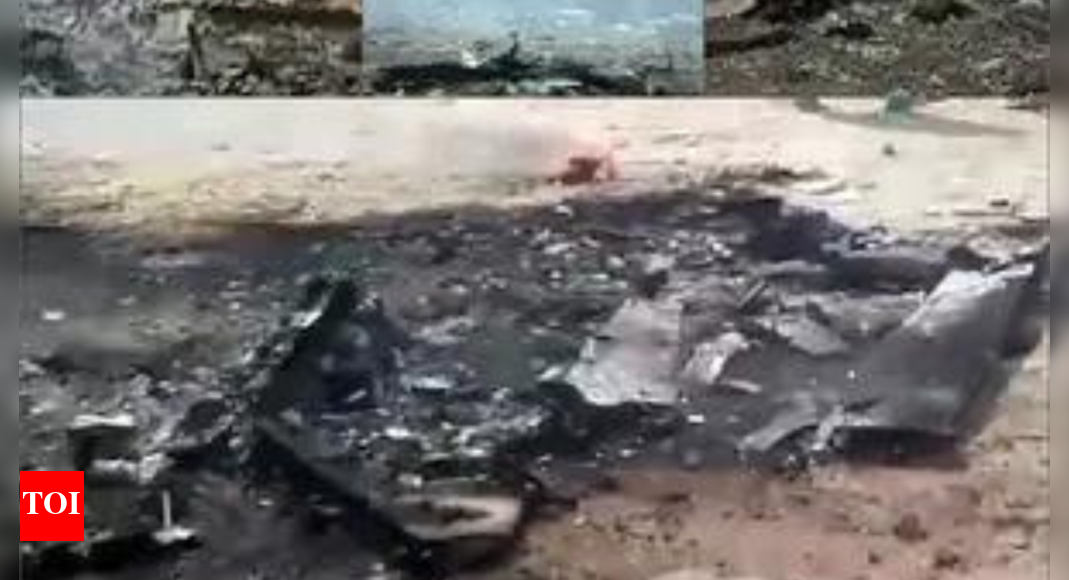 IAF plane crash: IAF aircraft crashes in Jaisalmer, no injuries ...