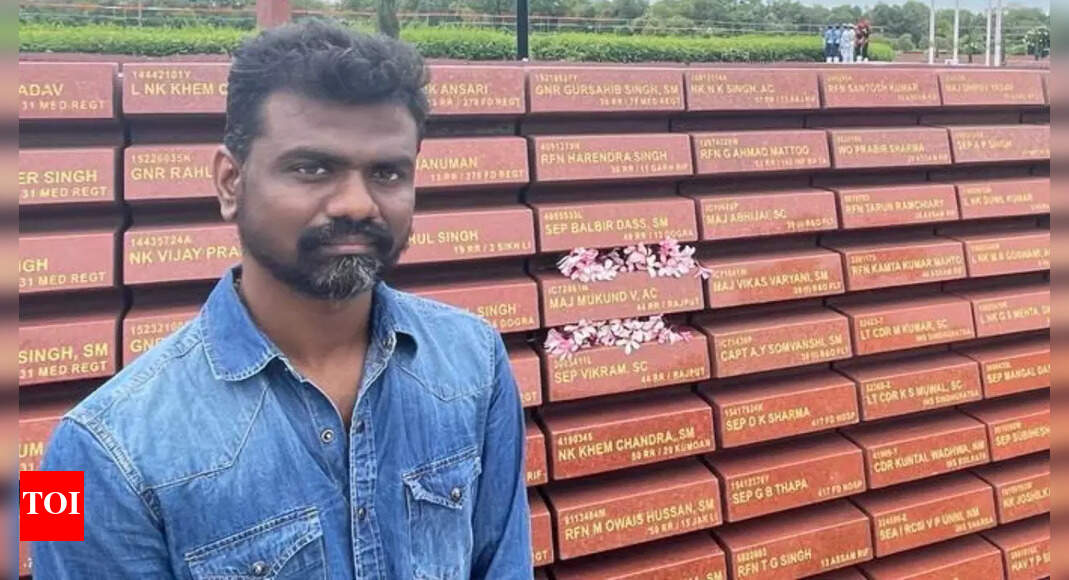 Rajkumar Periasamy pays his respect to Major Mukund Varadarajan on ...