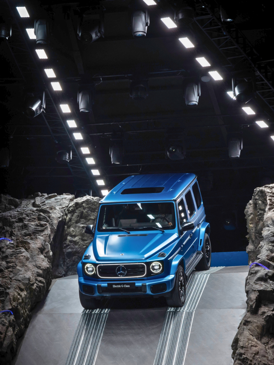 Mercedes G-Wagon Electric Breaks Cover: Power, Battery, Range, Looks ...
