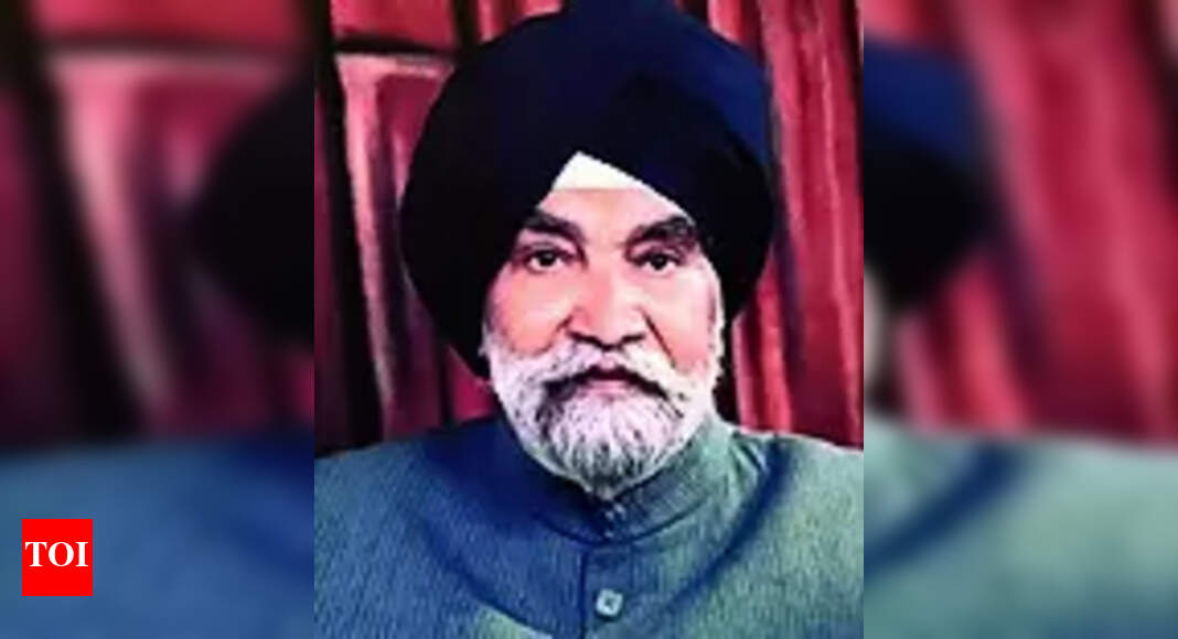 Surjit Singh Minhas: Former Pb Speaker Minhas Dies At 87 | Chandigarh ...