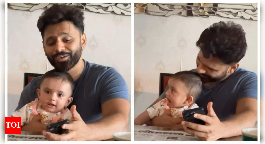 Rahul Vaidya shares an adorable moment jamming with his daughter: "My ...