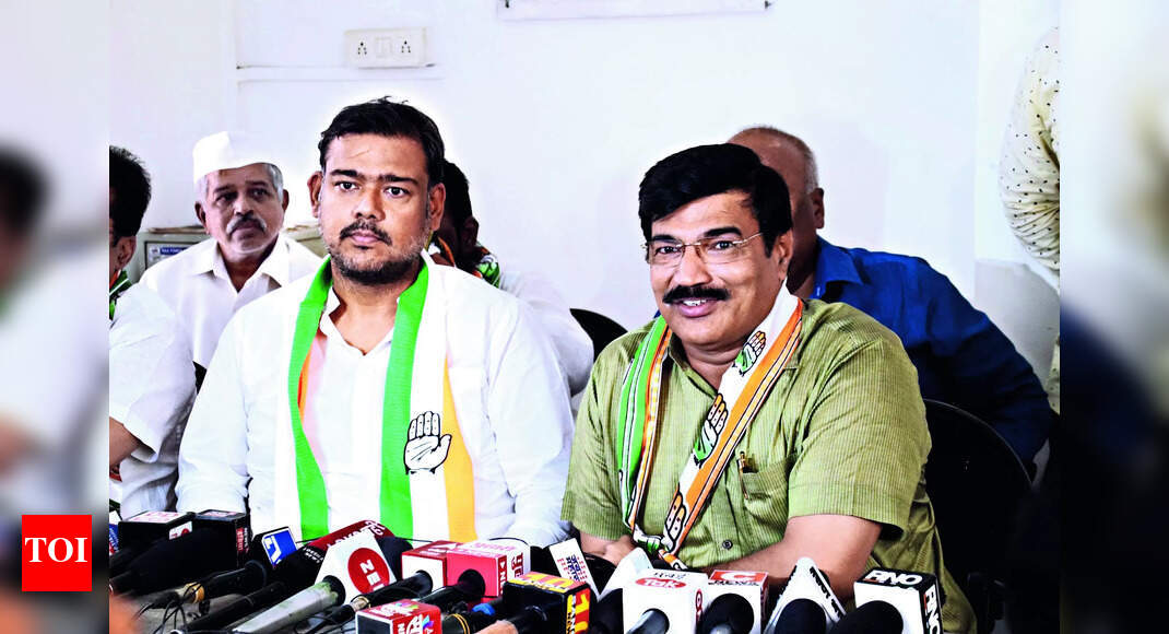 Vishal Patil: I Have Not Violated Any Party Rule: Vishal Patil | Kolhapur News - Times of India