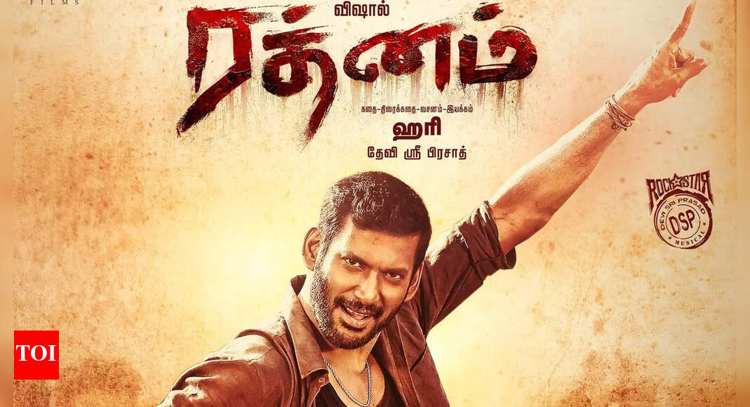 'Rathnam' box office collection day 1: Vishal's film with Hari gets a ...