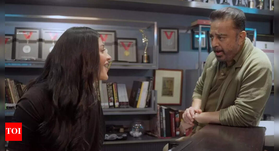 Kamal Haasan and Shruti Haasan share a lovely time as father-daughter ...