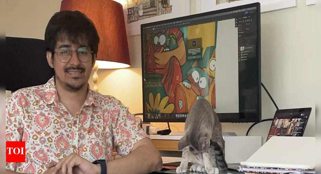 Chennai’s vibrant chaos inspires me to create art: Visual artist Bhavya Desai - Times of India