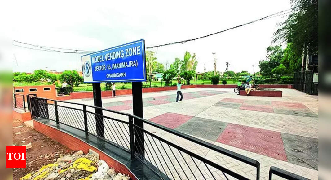 City Gets A Model Vending Zone | Chandigarh News - Times of India