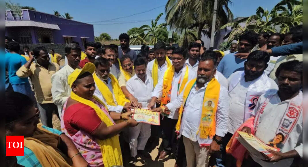 Chittoor TDP MP candidate vows to strive for the upliftment of SC ...