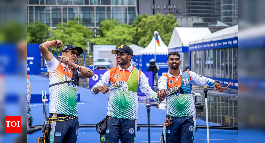 9. Archers hit gold, shock Olympic champions - Times of India