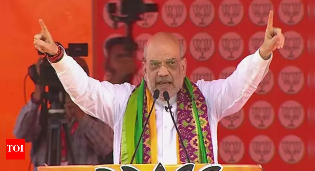 Reservation is Modi’s guarantee, Rahul telling lies: Amit Shah | India News - Times of India