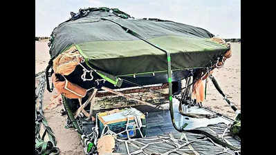 Army: Army, Iaf Conduct Successful Airdrop Of Mechanised Platform ...