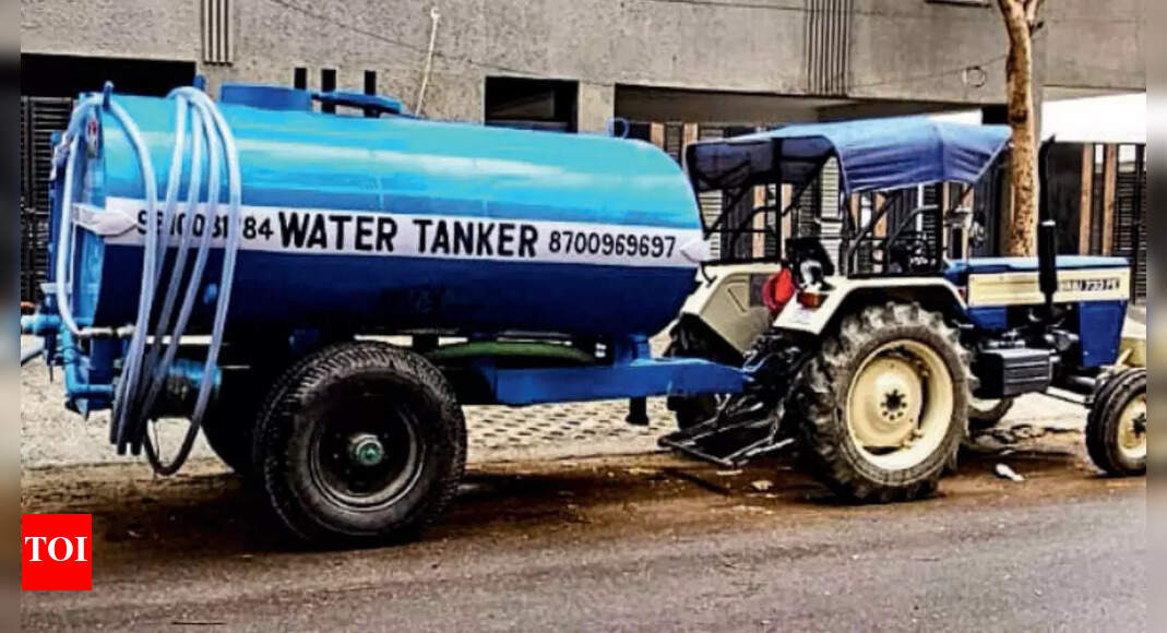 Planned two years ago, water tank to boost supply in DLF 2 still on ...