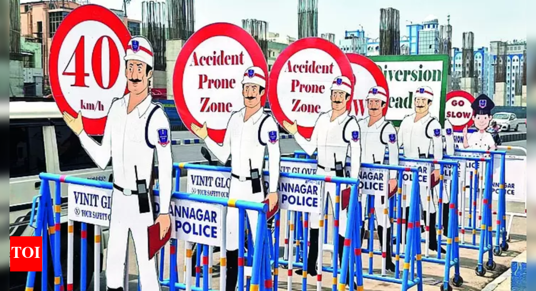 Traffic Constables: Cardboard ‘recruits’ Provide Respite To Cops ...