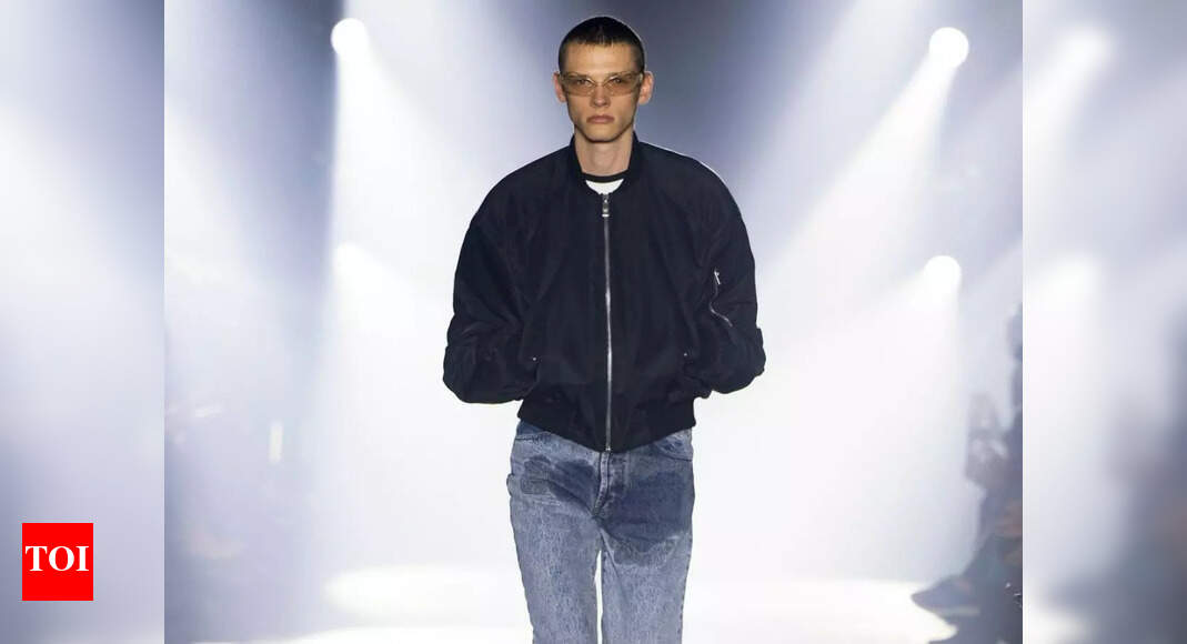Pee Stain Denim: British designer sells ‘pee stain denim’ for INR ...