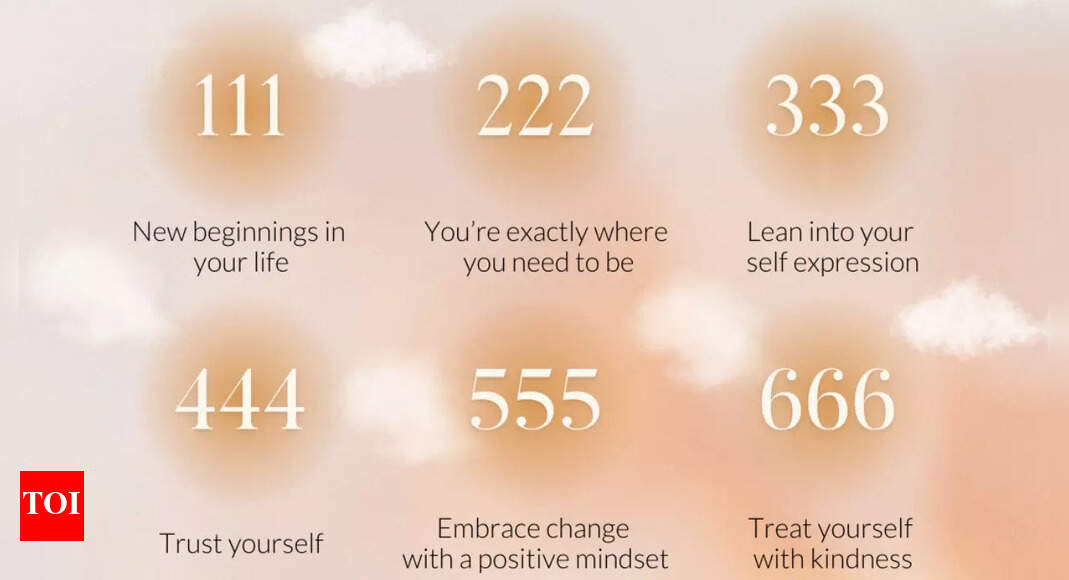 Angel numbers: What zodiac signs can learn - Times of India
