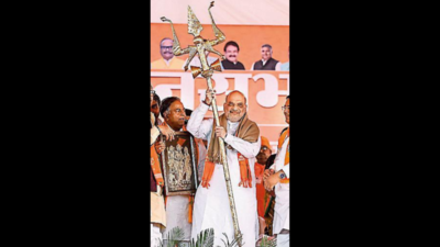 BJP: Shah: Bjp Will Not End Caste Reservation | Agra News - Times of India