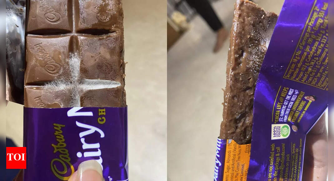 Hyderabad resident finds fungus on chocolate bar, post on X goes viral ...