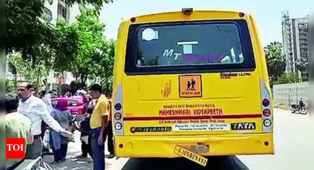 Drunk bus driver endangers lives of 50 schoolchildren | Surat News ...
