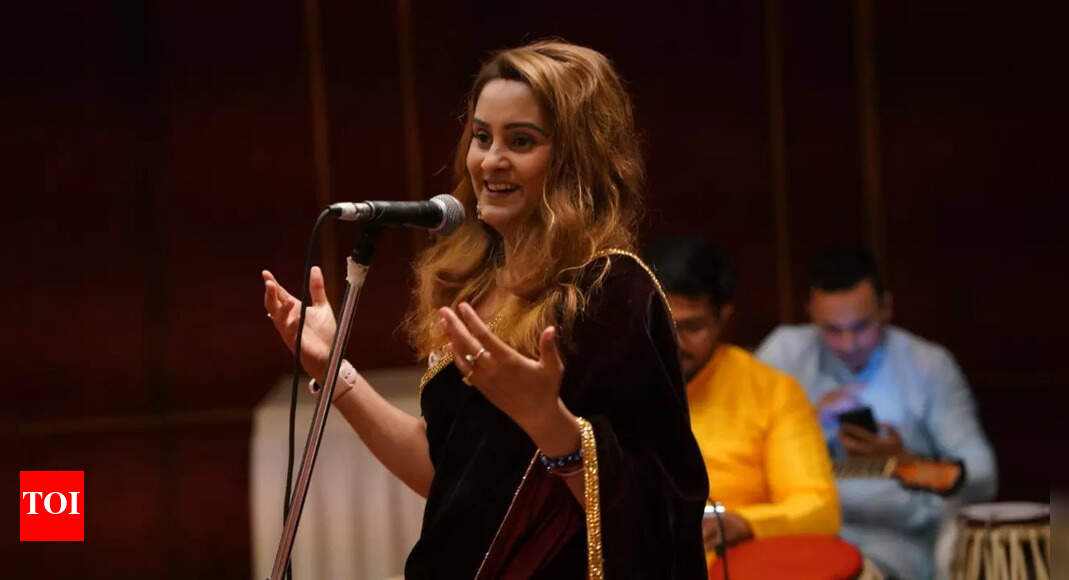 Runki Goswami mesmerises audience with Sufi and Ghazal renditions ...