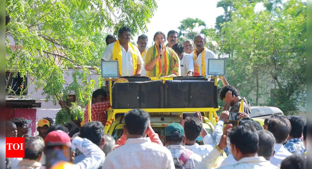 TDP's Vemireddy Prashanti vows to make Kovur epicentre of development ...