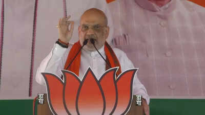 BJP won’t tolerate insult to ‘nari shakti’, says Shah, targets Congress | India News - Times of ...