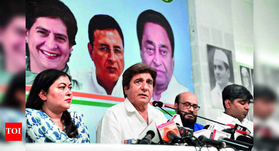 Congress: Congress fields Raj Babbar as its candidate from Gurgaon ...