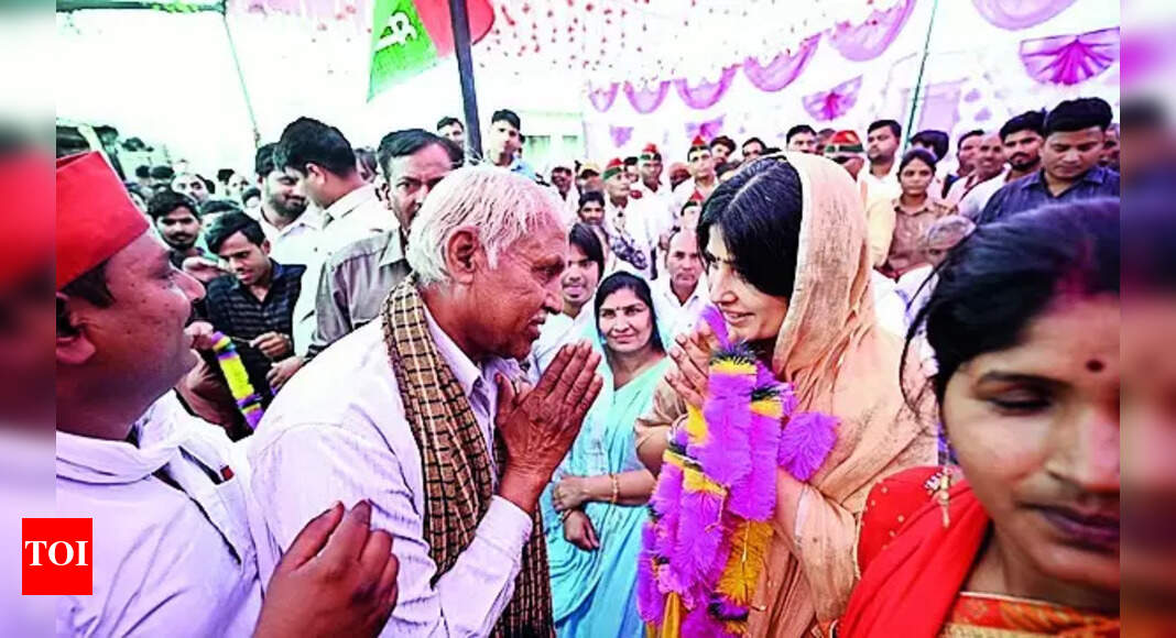 BJP: BJP took commission from Corona vax makers: Dimple | Kanpur News - Times of India