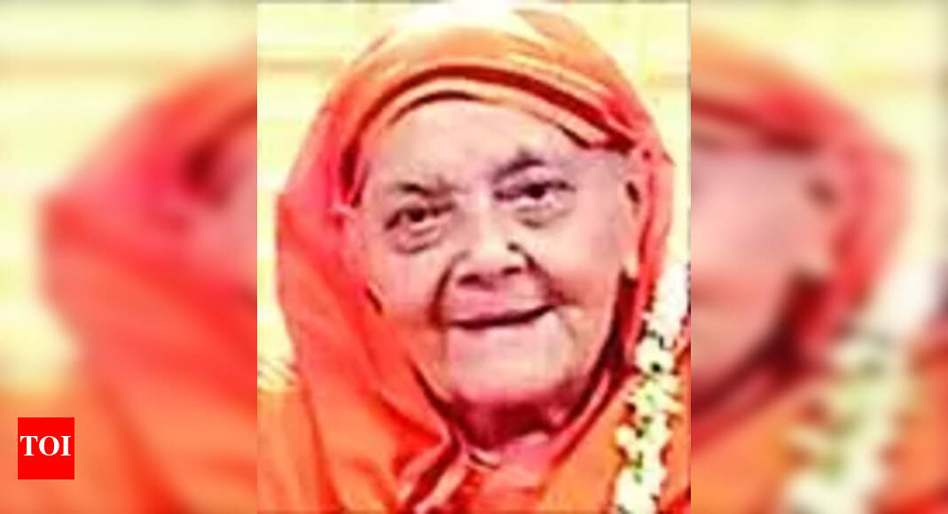 Sarada Math president Pravrajika Anandaprana Mataji passes away at 97 ...