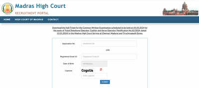 Madras High Court Hall Ticket 2024 released for Driver, Typist, Cashier and other posts, direct ...