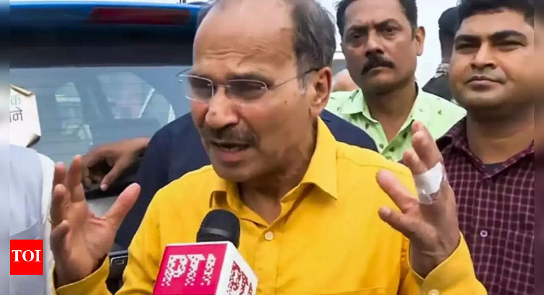 It’s better to vote for BJP than TMC in West Bengal, Adhir Ranjan Chowdhury heard saying in ...