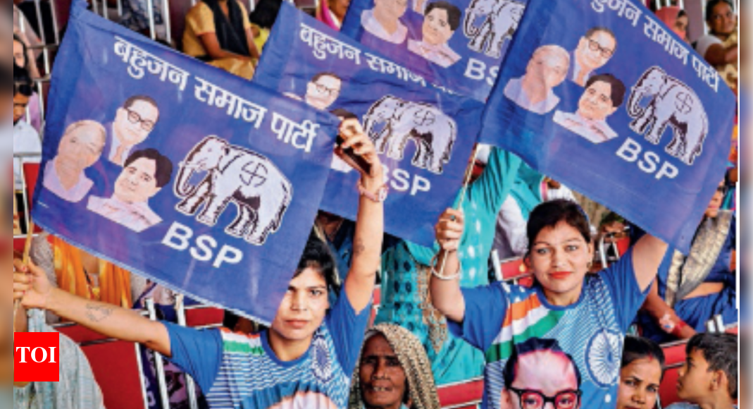 BSP: BSP faces elephantine challenge in 3rd phase | Agra News - Times of India