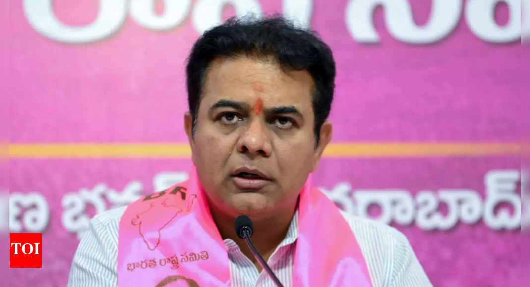 KTR: KCR will play key role in 1-yr: KTR | Hyderabad News - Times of India