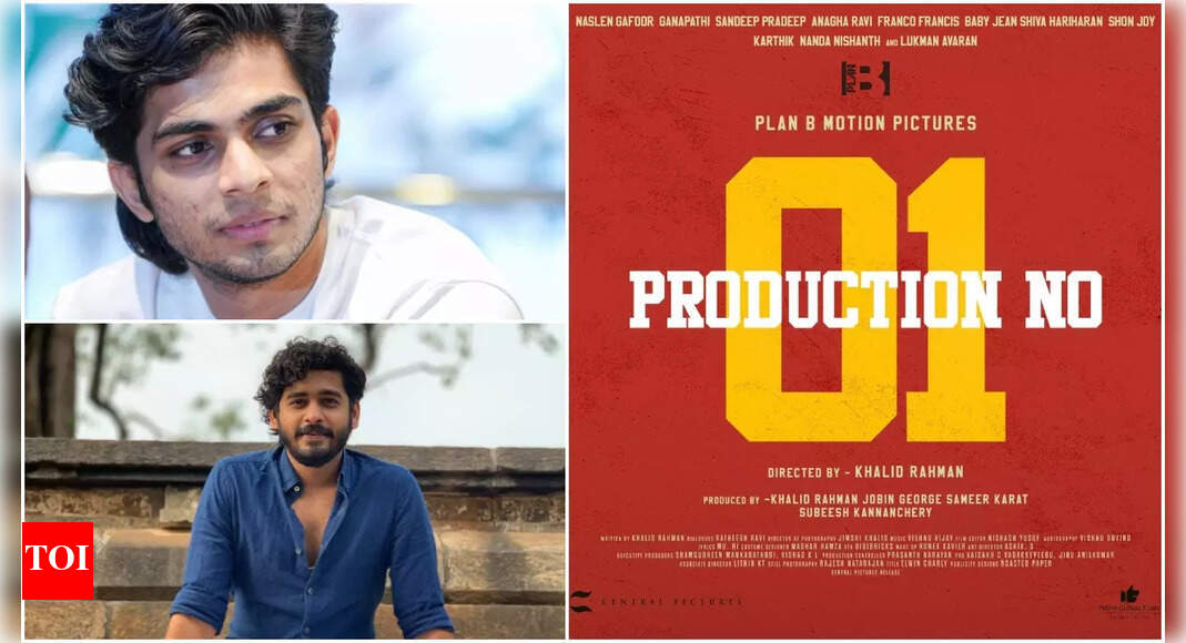 Khalid Rahman teams up with Naslen and Ganapathi | - Times of India