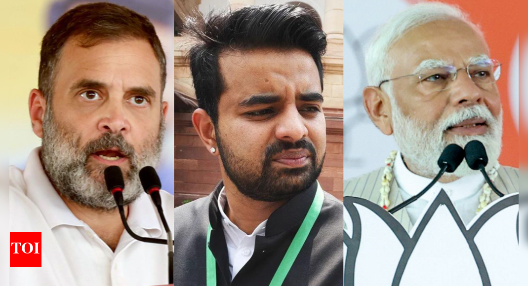 Prajwal Revanna raped 400 women, alleges Rahul Gandhi, seeks PM Modi ...