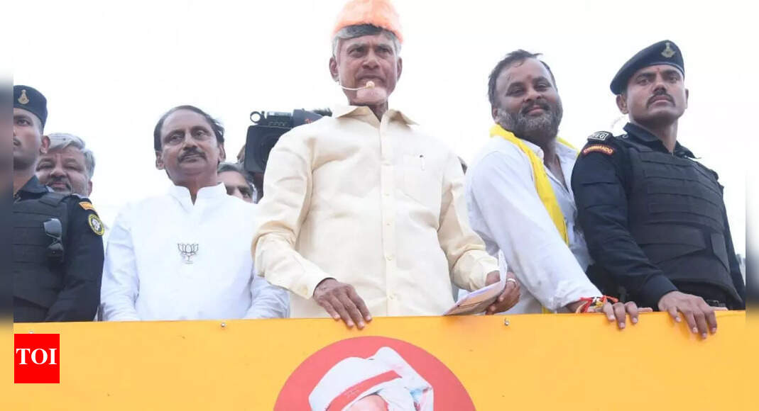 TDP chief corners YSRCP govt over failed promises at CM Jagan's home district | Amaravati News ...