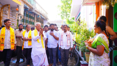 TDP candidate Nandyala Varadharajulu Reddy vows to transform Proddatur ...