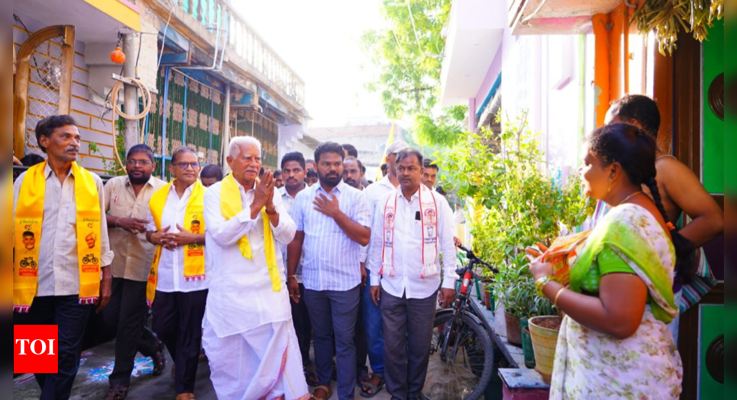 TDP candidate Nandyala Varadharajulu Reddy vows to transform Proddatur ...