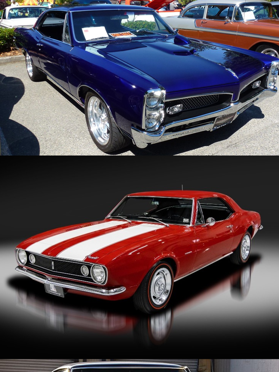 7 Iconic American Muscle Cars Of All-Time, Pontiac GTO, Chevrolet ...