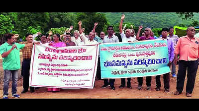 Land Issue: Parties dust off Panchagramalu land issue in Vizag as polls ...