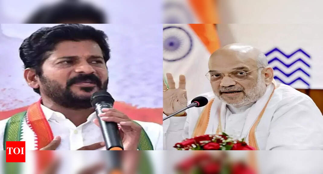 Congress will abandon CM Revanth Reddy after Lok Sabha polls: Amit Shah ...