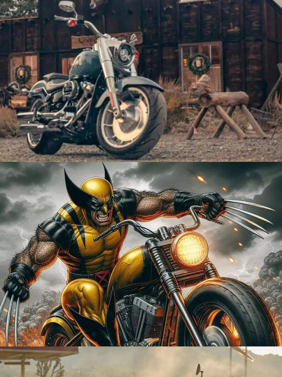 5 Hardcore Bikes Worthy Of Wolverine's Garage, Harley Davidson Fat Boy ...